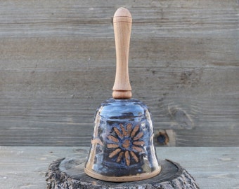 Pottery bell | Etsy
