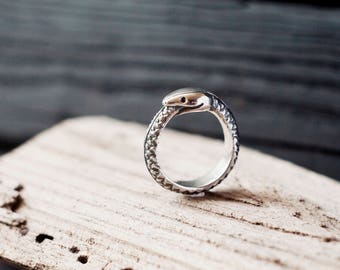 Snake ring | Etsy