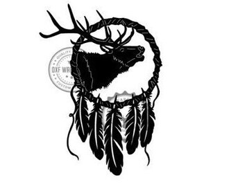 Stag vector file | Etsy