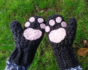 Paw gloves | Etsy