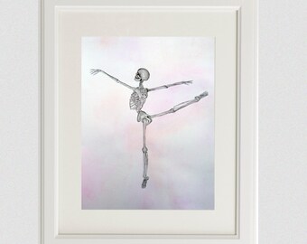 Ballerina drawing | Etsy