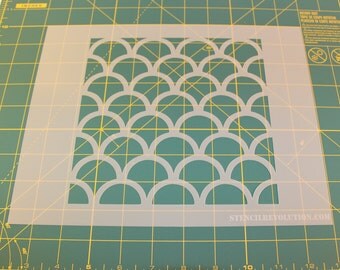 Fish stencil | Etsy