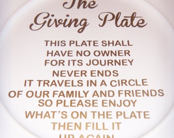 Giving plate | Etsy