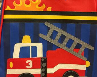 Fire truck backpack | Etsy