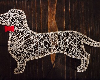 Dog string art | Etsy