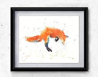Abstract animal art | Etsy