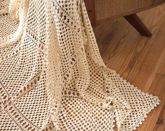 Crochet bedspread | Etsy