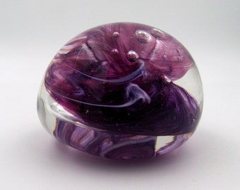 Purple paperweight | Etsy