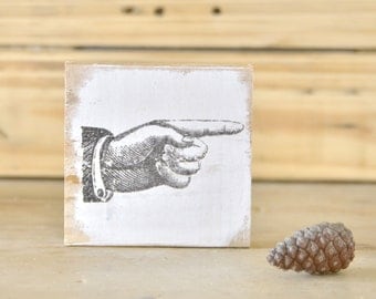 Pointing hand | Etsy