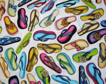 Flip flops fabric | Etsy