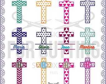 Baptism cross svg | Etsy