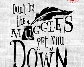 Muggle svg | Etsy