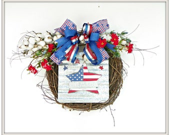 Veterans day wreath | Etsy