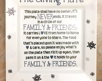 Giving plate | Etsy
