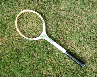 Wood tennis racket | Etsy