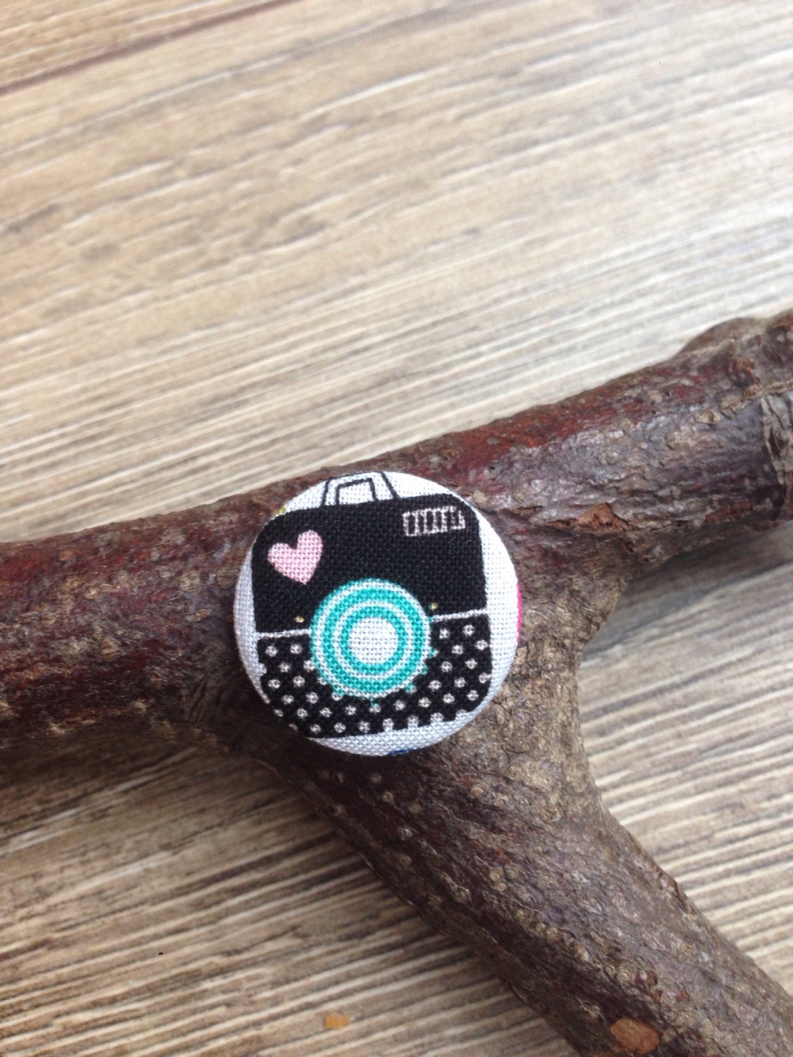 Camera pin button camera badge camera gift photography