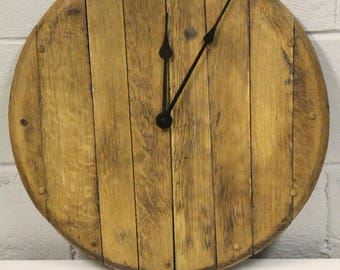 Upcycled clock | Etsy