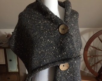 3 button scarf | Etsy