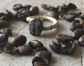 Coffee bean ring | Etsy