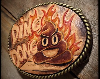 Funny belt buckle | Etsy