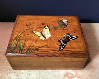 Antique wood box | Etsy