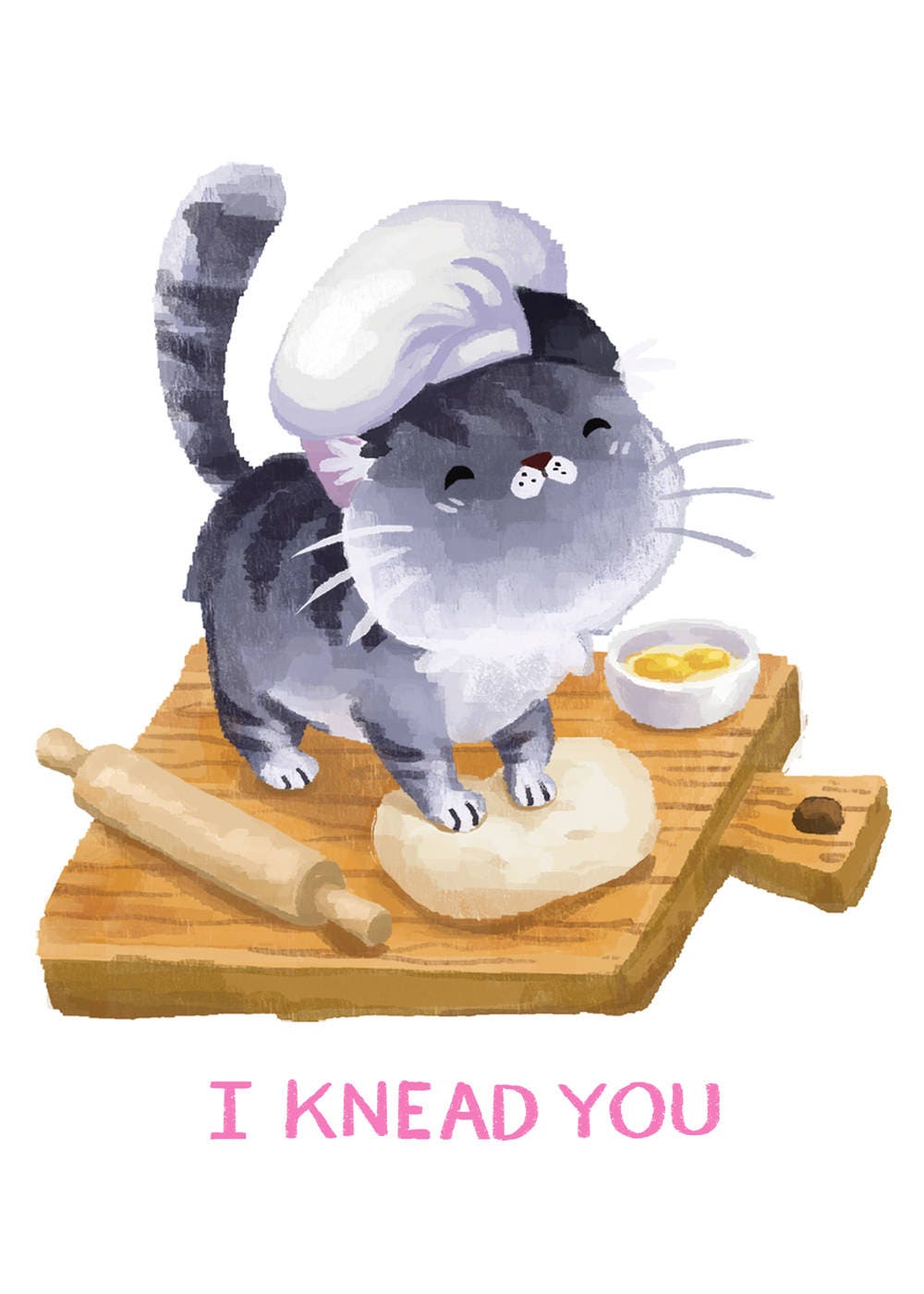 I Knead You Giclée Art Print