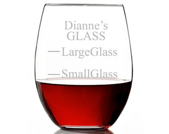 Measuring wine glass | Etsy