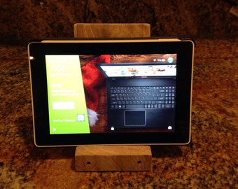 Wood tablet stand | Etsy
