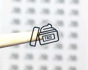 Happy face sticker | Etsy