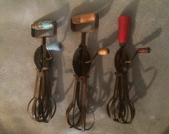 Antique hand mixer | Etsy