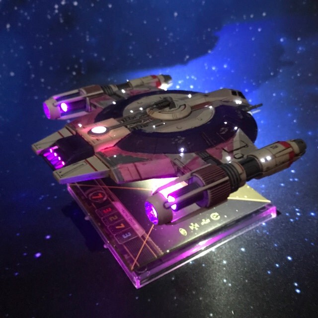 Custom LED upgrades for Star Wars X-Wing by PushTheLimitLED