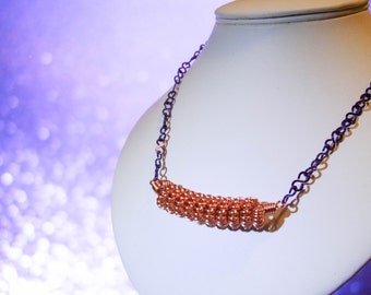 Items similar to Helix - Copper Coil - Spiral - Copper Tube Lamp - Hand ...