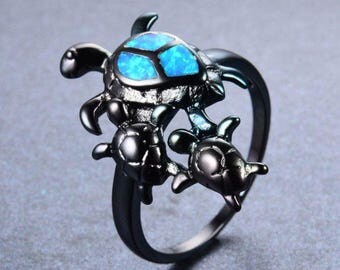 Turtle ring | Etsy
