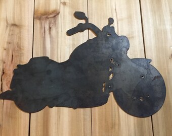 Motorcycle cutout | Etsy