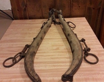 Antique horse hames | Etsy