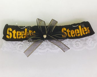 Steelers garter | Etsy