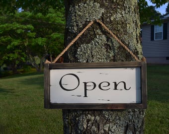Open closed sign | Etsy