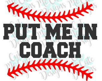 Put me in coach | Etsy
