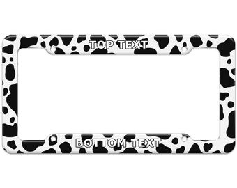 Cow license plate | Etsy