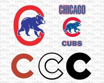 Chicago cubs svg | Etsy
