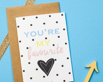 Youre my favorite | Etsy