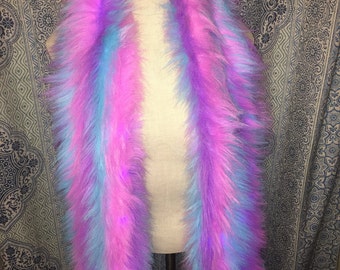 Rainbow faux fur | Etsy