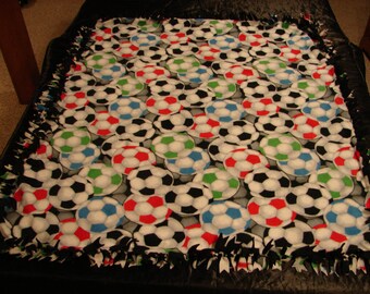 Soccer blanket | Etsy