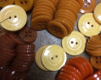 Orange bakelite | Etsy
