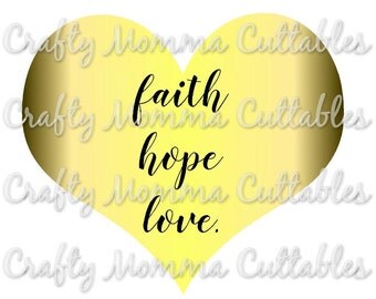 Faith svg | Etsy