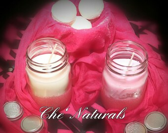 4 fall candles 8 oz. Ball Mason Jar Candles made with 100% Soy