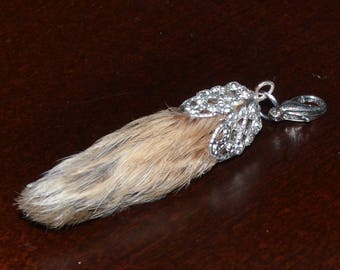 Lucky Rabbit's Foot genuine rabbit's feet key chains