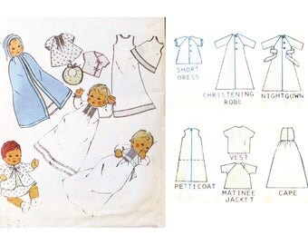 Vintage cape pattern | Etsy