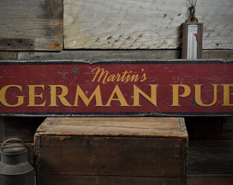 German bar sign | Etsy