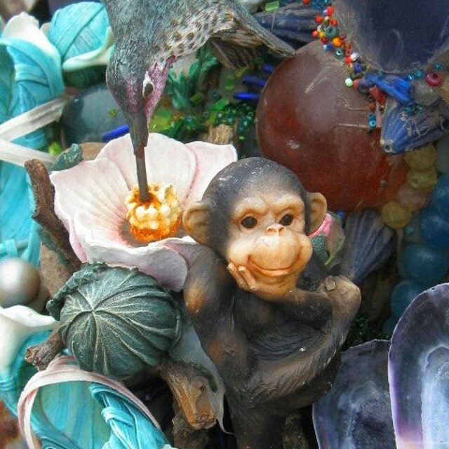 One of a Kind Art Original Collage Mixed Media Art by dadadreams